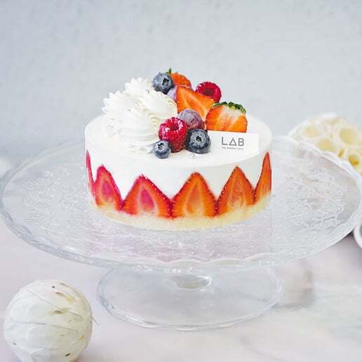 Strawberry and Cream Cake