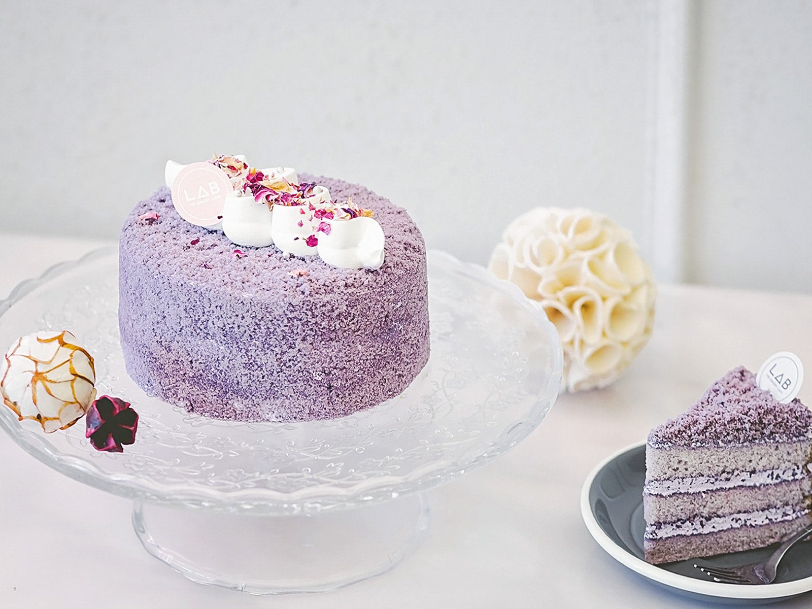 Taro Cake | LAB | Bakery Cafe